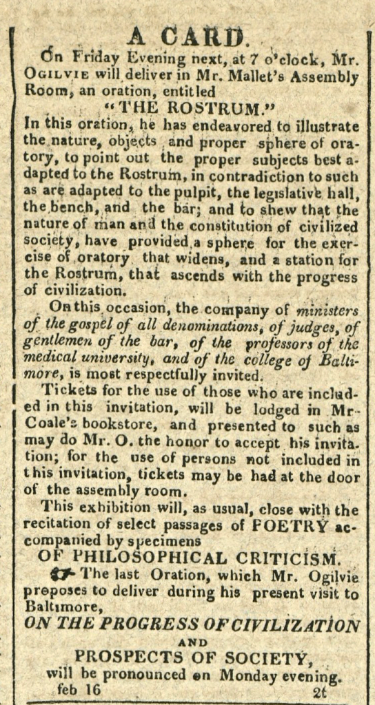 16 | February | 2014 | Baltimore 1814